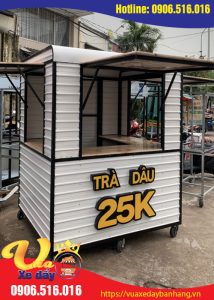 Tổng hợp 99 Mẫu Kiot bán hàng, trà sữa, cà phê, ăn vặt mới nhất